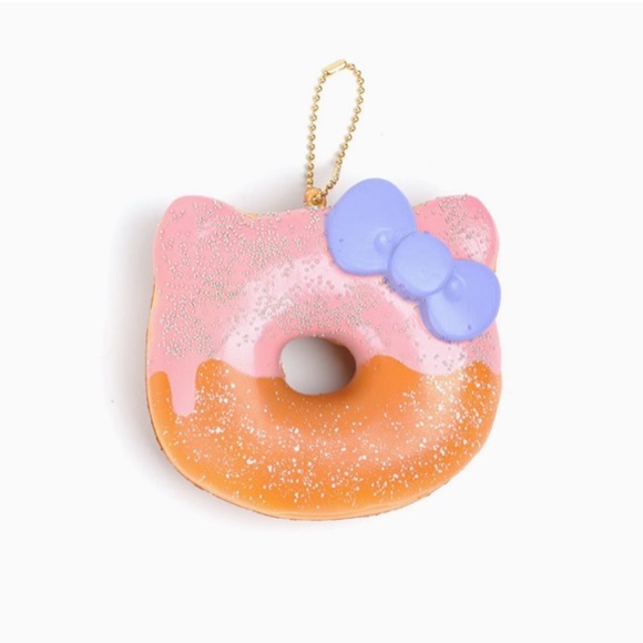 Sanrio | Accessories | Hello Kitty Sanrio Squishy Donut Keychain | Poshmark